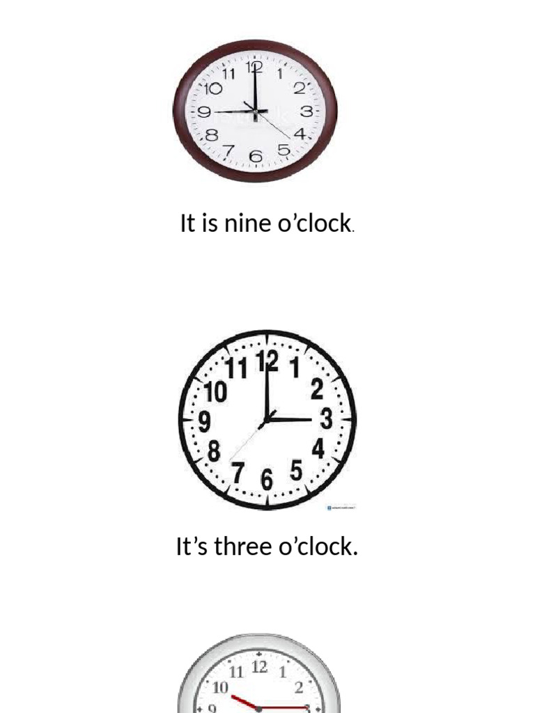Telling The Time Grammar Drills Tests 131887 | PDF