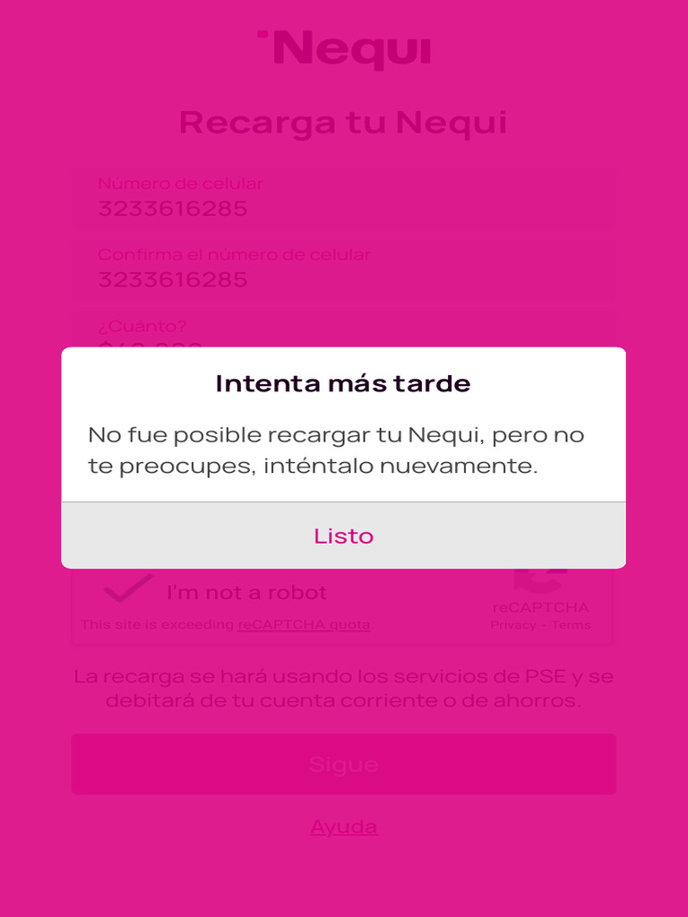 Recarga PSE Nequi | PDF