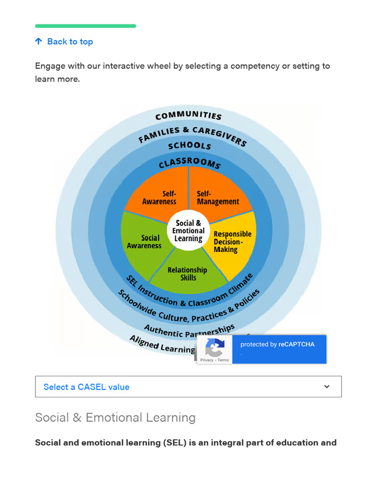 Explore the CASEL Framework Online | PDF