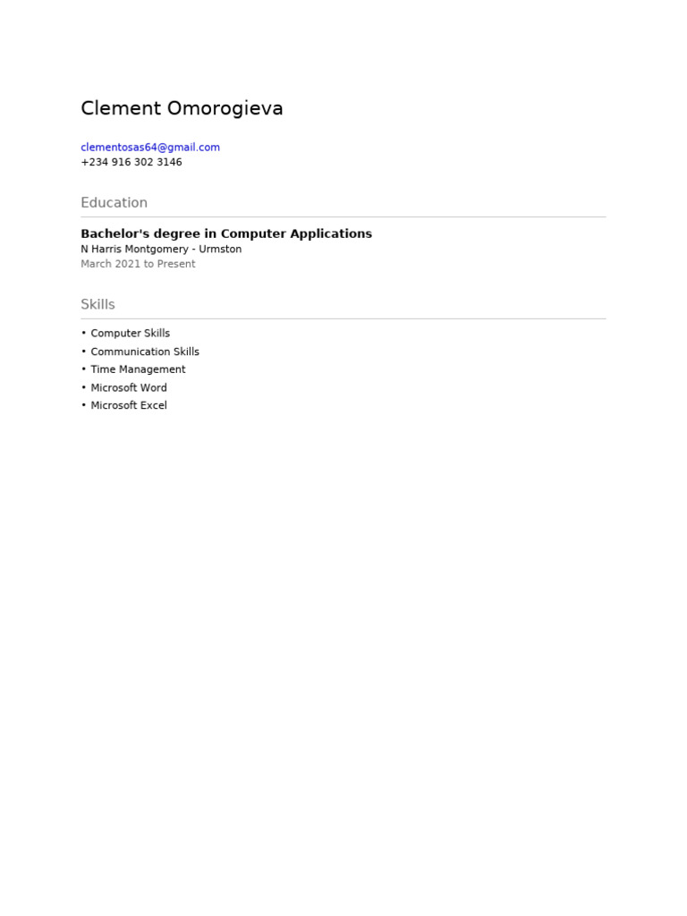 Clement Omorogieva | PDF