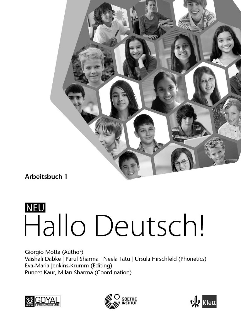 Hallo Deutsch 1 Modul-1 Arbeitsbuch Class 6 | PDF
