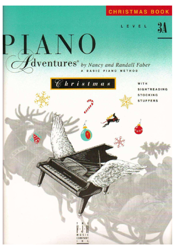 PIANO ADVENTURES - Christmas Book. Level 3a (PDFDrive) - Compressed | PDF