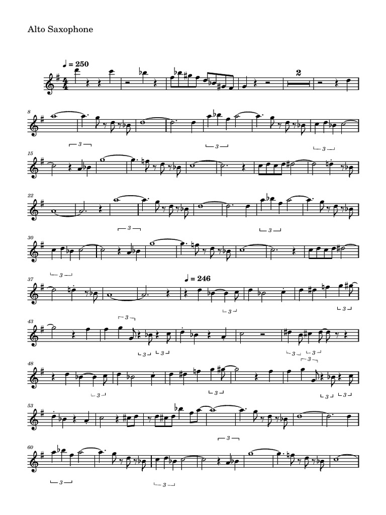 Nicas Dream-Alto Saxophone | PDF | Saxophone