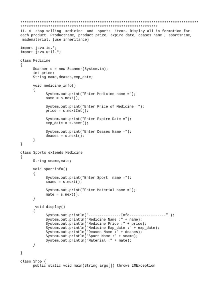 java_prac(11_20) | PDF | String (Computer Science) | Computer Programming