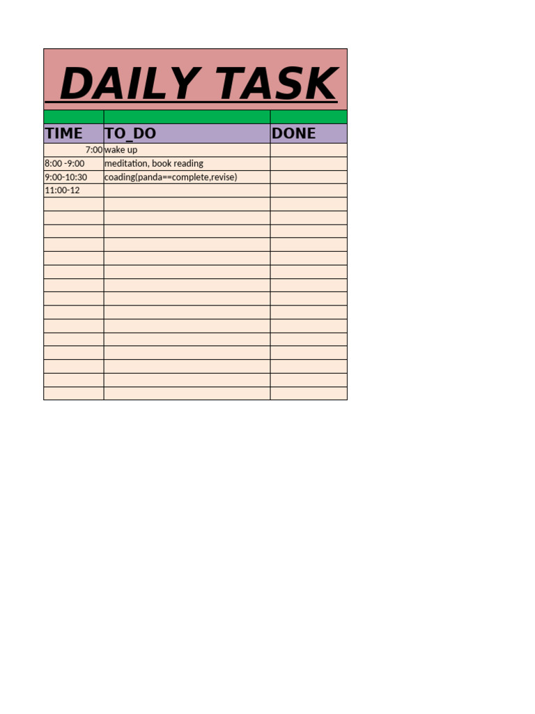 To Do | PDF