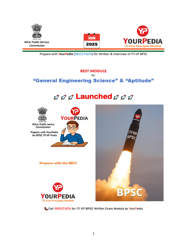 Surfcae Tension and Capillary FM General Engineering Science | PDF | Surface Tension | Drop (Liquid)