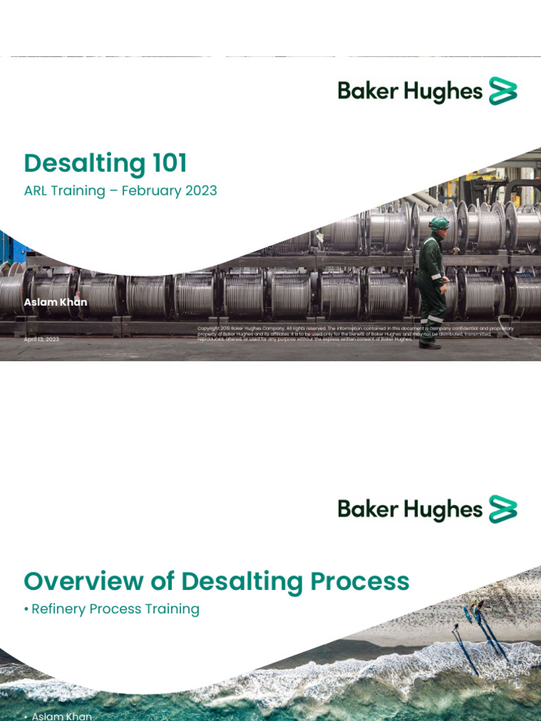 Desalting Process Overview for Refineries | PDF | Emulsion | Electrical ...