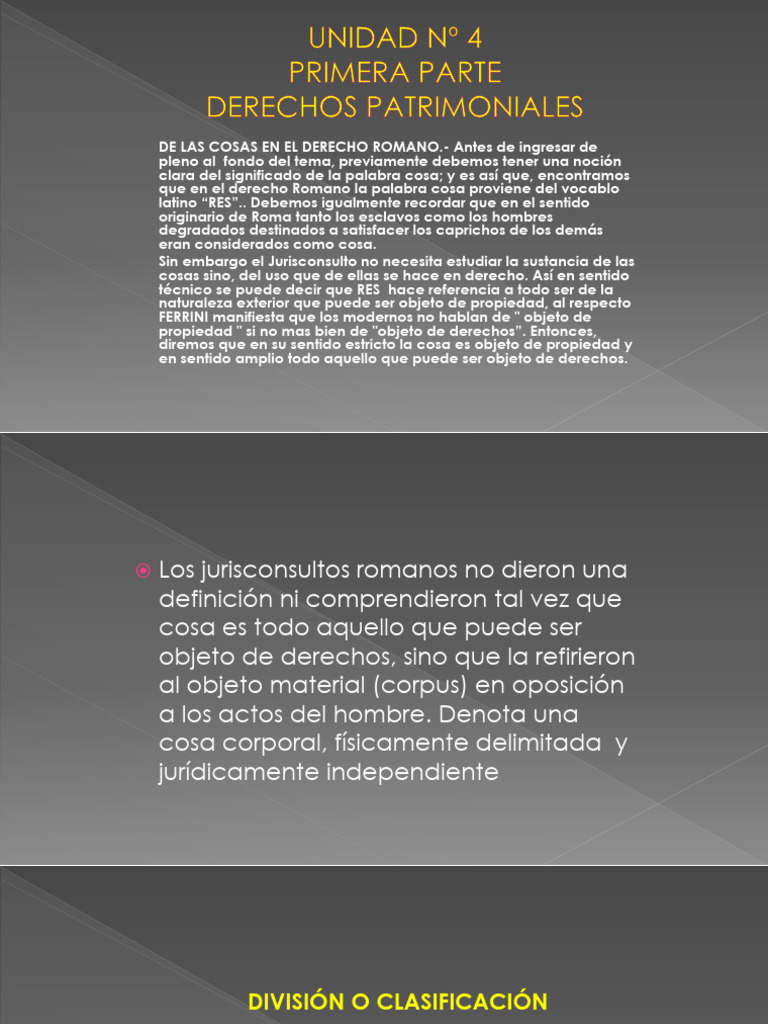 4º Parte Derechos Reales en Roma | PDF | Ley de hipotecas | Propiedad