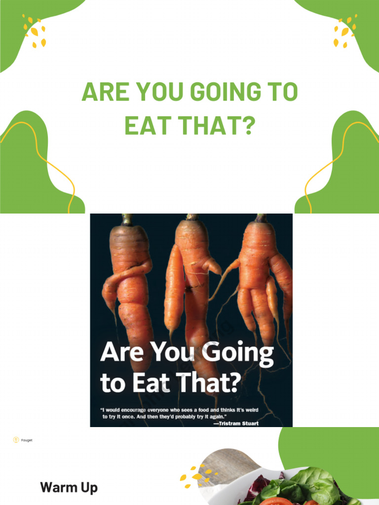 Are You Going To Eat That | PDF