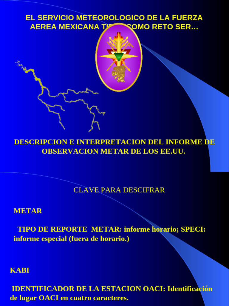 Guía de Interpretación del Informe METAR | PDF | Tornados | Ramas de ...