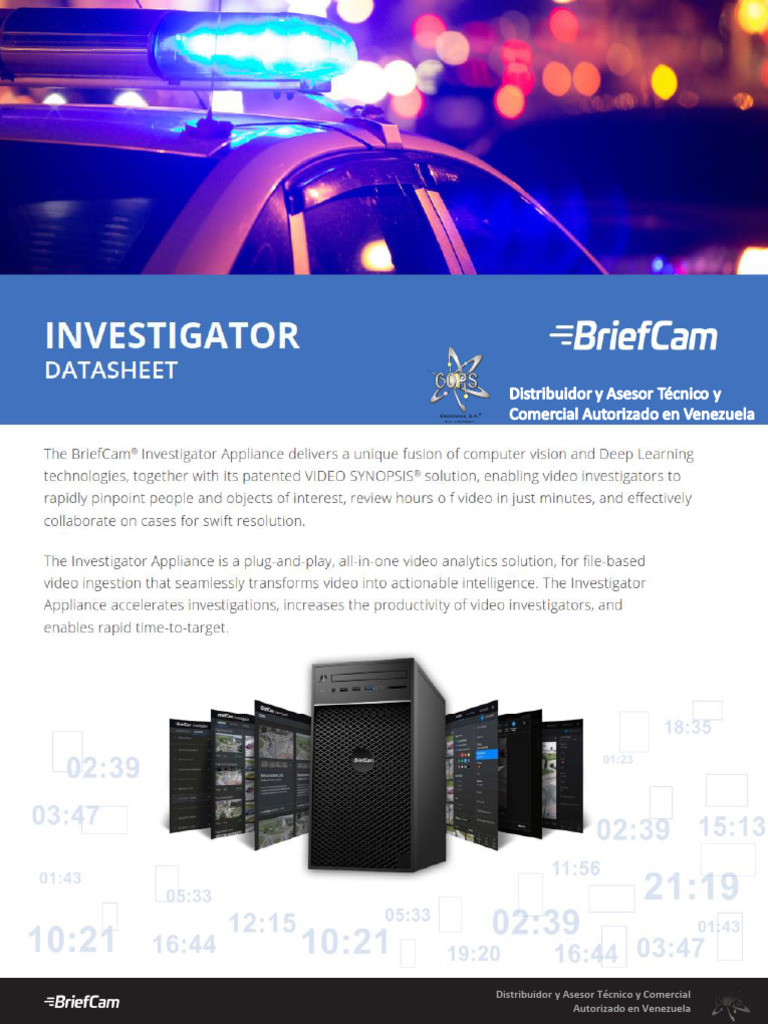 BriefCam Datasheet Investigator (May 30) R | PDF