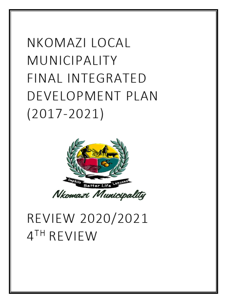 Nkomazi Municipality | PDF | Governance | Sustainability