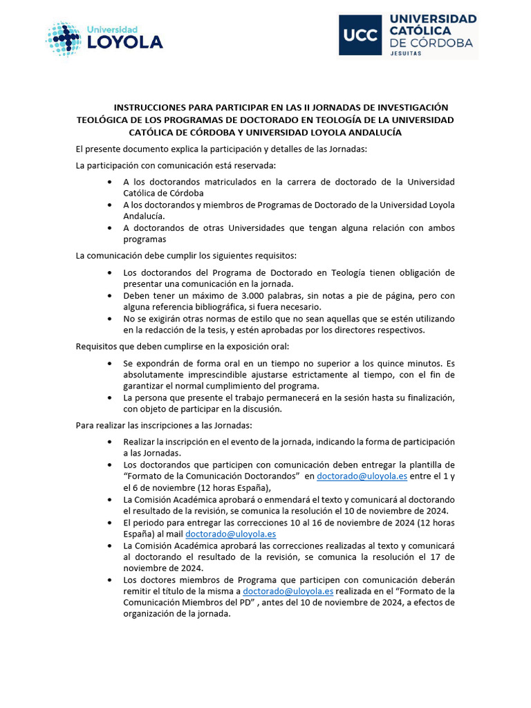 Introducci N de Participaci N | PDF | Doctorado