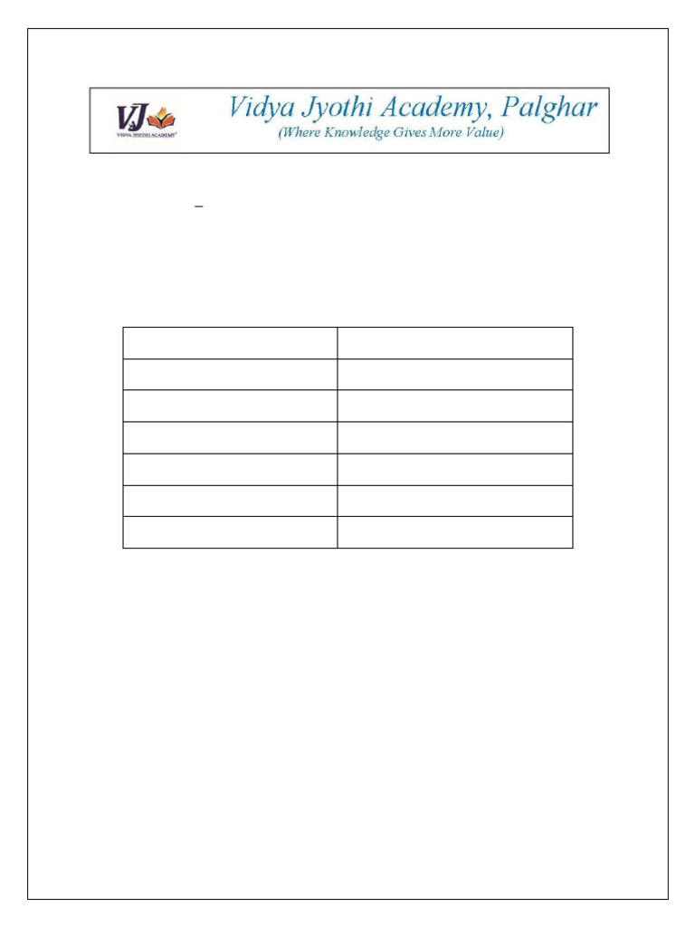 10th All Class Test Series - I Time Table | PDF