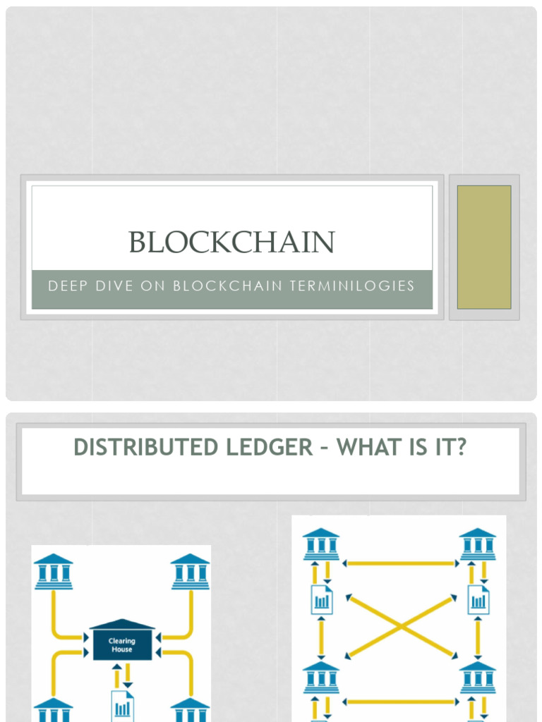Chapter3-Blockchain Terminologies | PDF