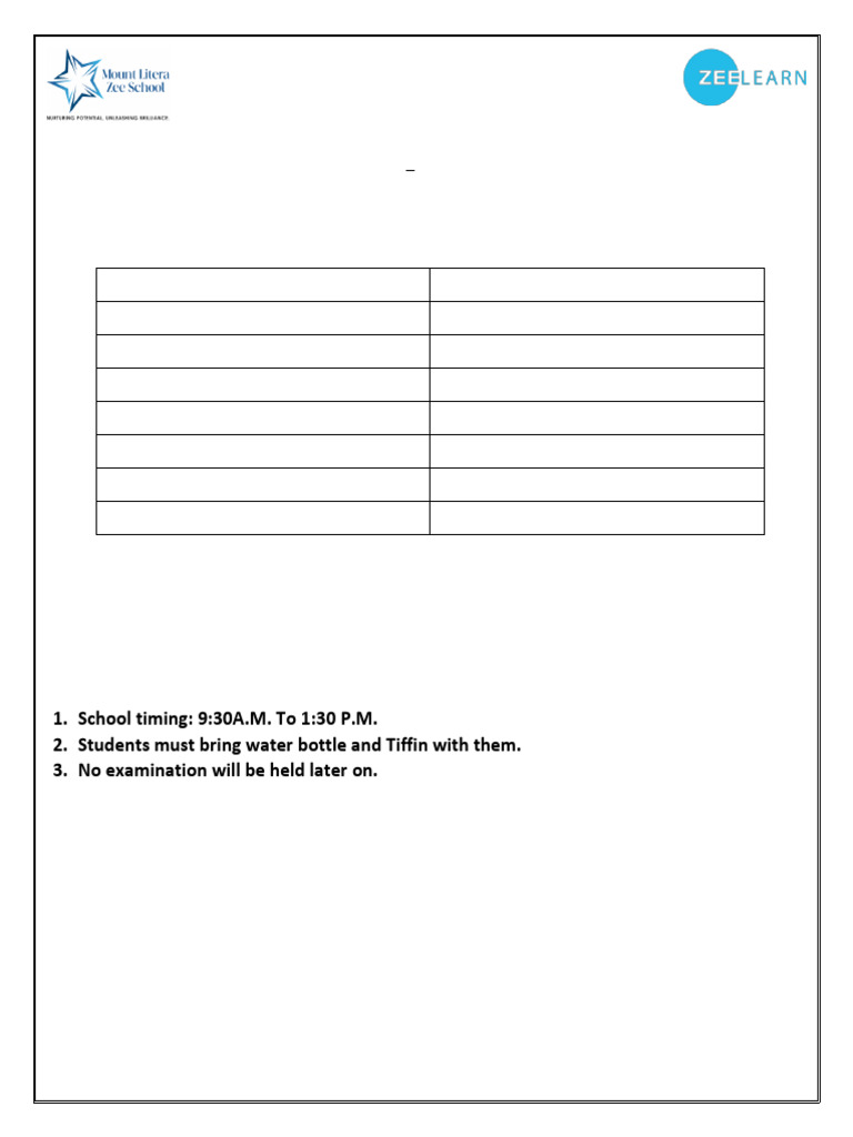 Class Xi Science Pt1 Exam Time Table (1) | PDF