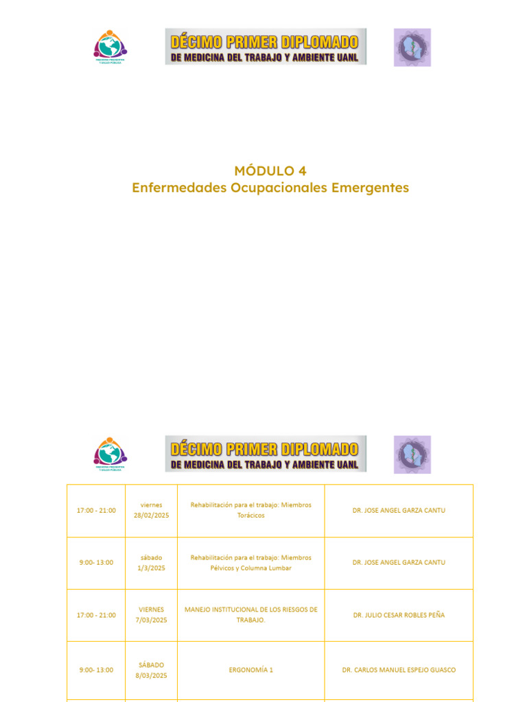 Temario 4to Módulo 11DMTyA-2 | PDF