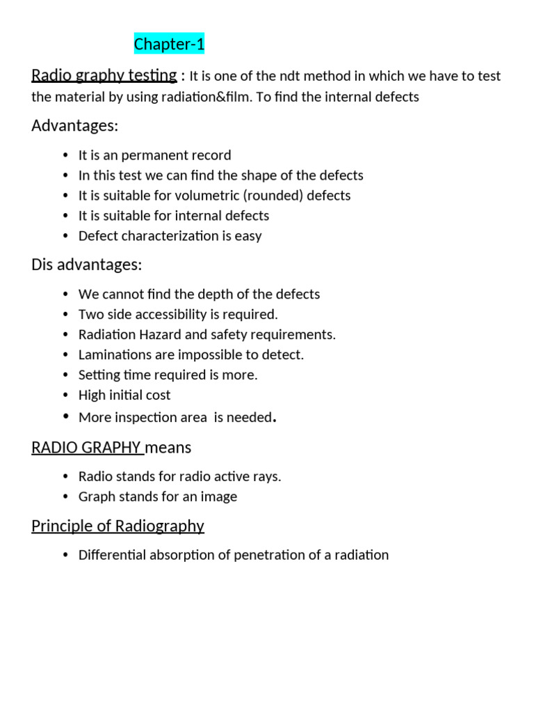 RT Notes From Chapter-1 To 12 | PDF | Atoms | Radioactive Decay