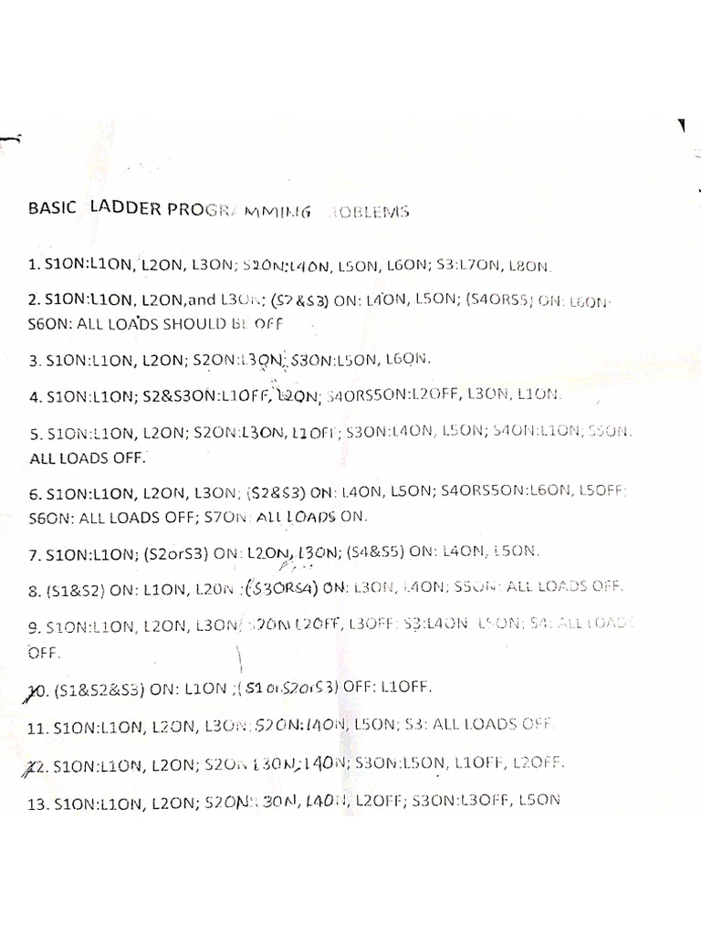 Basic Ladder | PDF
