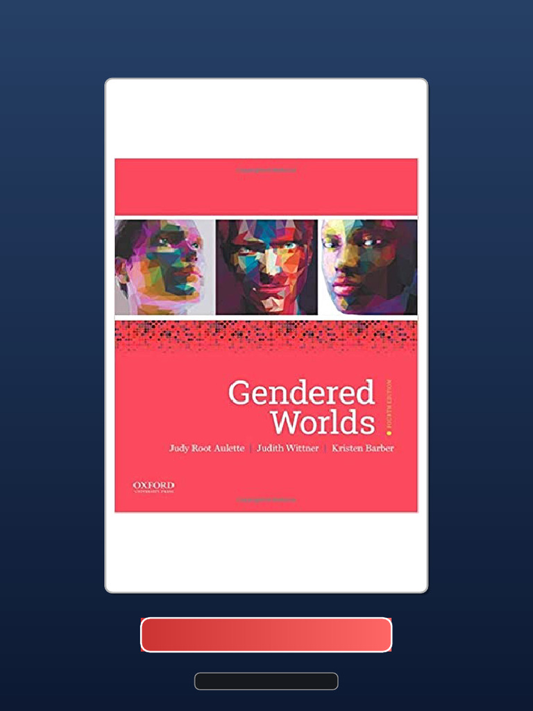 Gendered Worlds 4th Edition Full Download | PDF | Learning