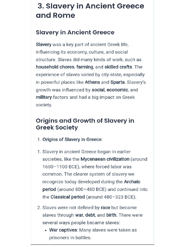 Greco Roman Slavery | PDF