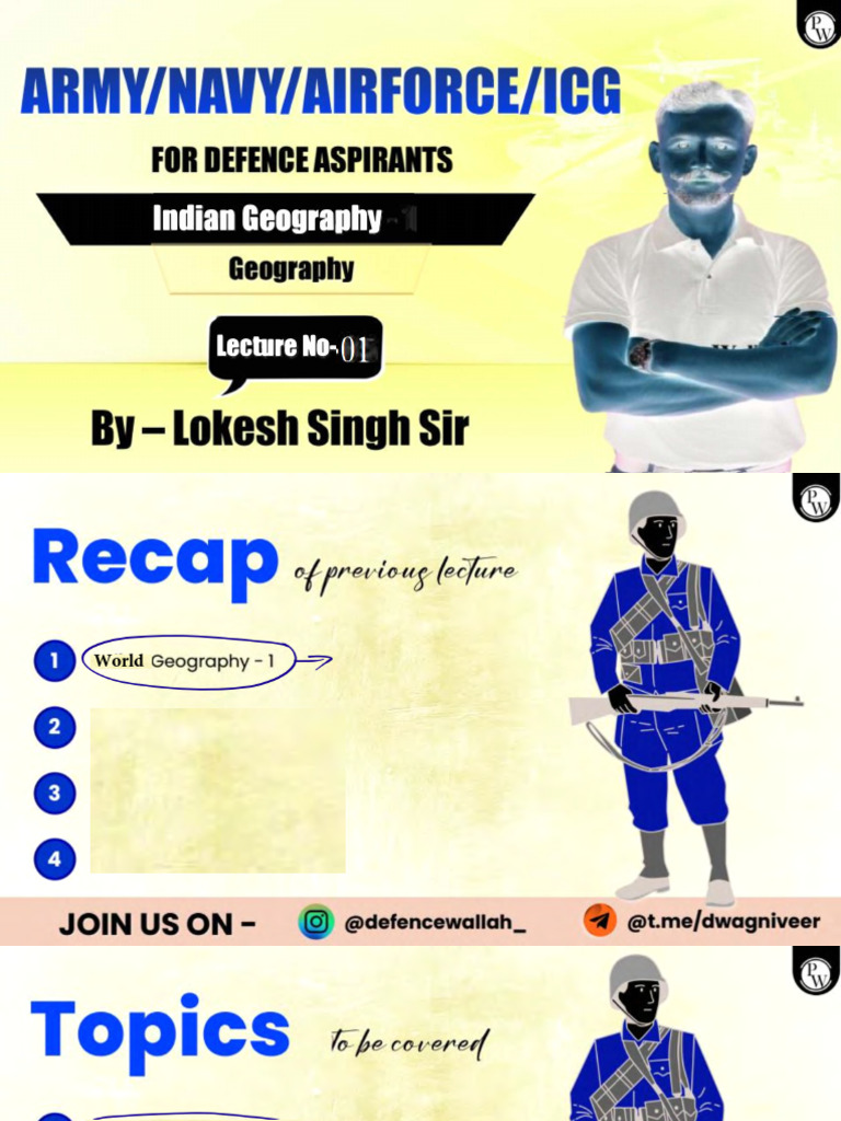 Indian Geography 01 - Class Notes-Invert | PDF