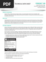 Dymonic 100 Data Sheet | PDF | Concrete | Civil Engineering
