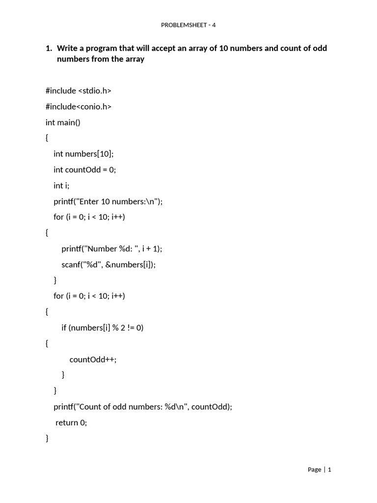 FOP Problemsheet 4 1 | PDF | Computer Programming | Computer Libraries