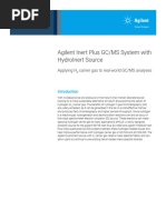 Agilent 5977 EI Source Selection Guide | PDF | Mass Spectrometry | Mass