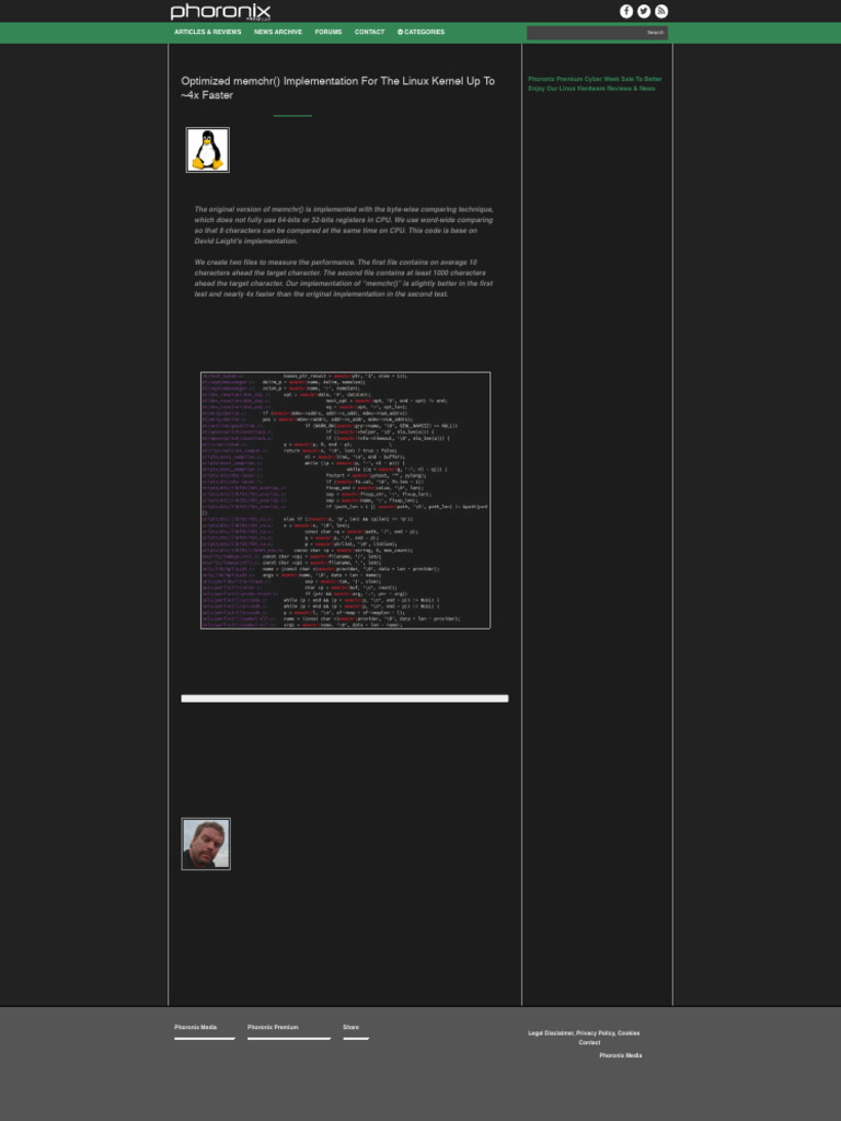 Optimized Memchr Implementation in Linux | PDF | Linux | Kernel (Operating System)