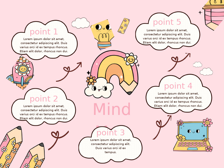 Pink Colorful Graphic Style Cute Mind Map - 20250701 - 234220 - 0000 | PDF