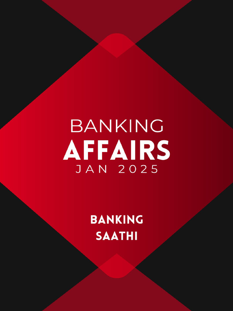 January Banking Affairs Mapping Magazine by BankingSaathi | PDF ...