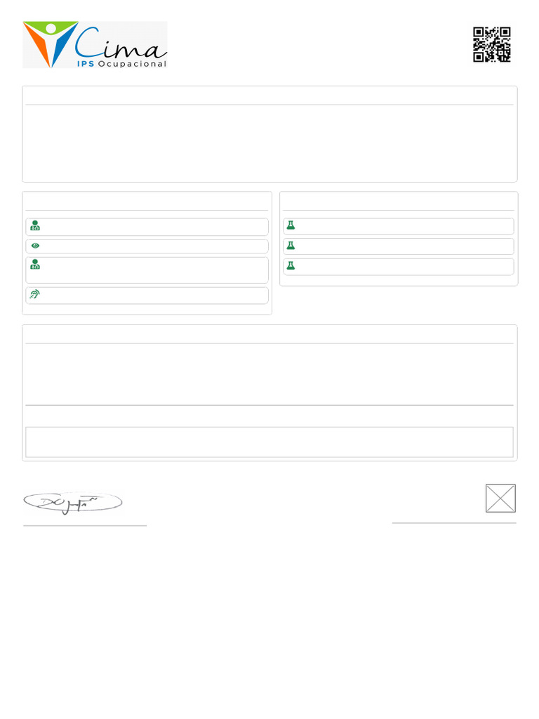 Examen Medico Hugo Moreno | PDF