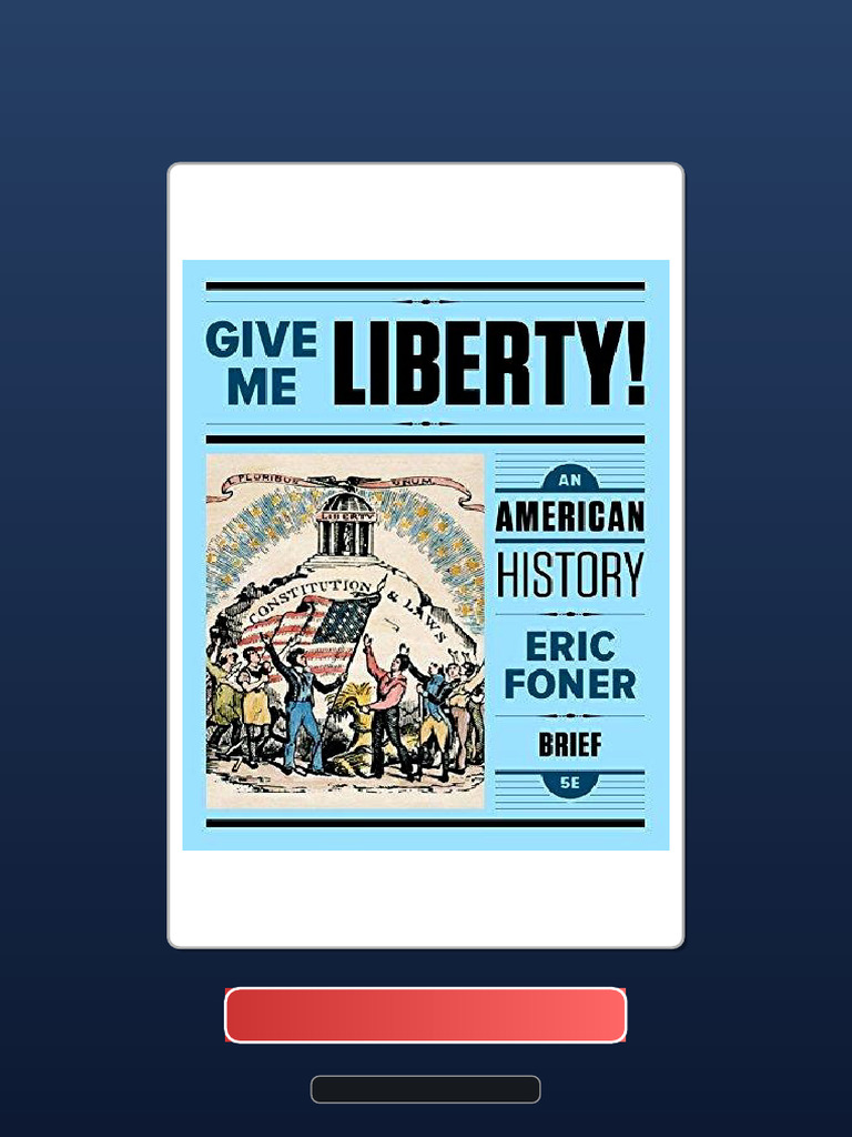 Give Me Liberty An American History Brief Fifth Edition Vol OneVolume ...