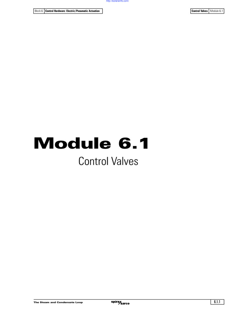 Control Valves | PDF | Valve | Actuator