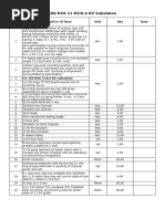 11kV Transmission Line Material - List | PDF | Insulator (Electricity ...