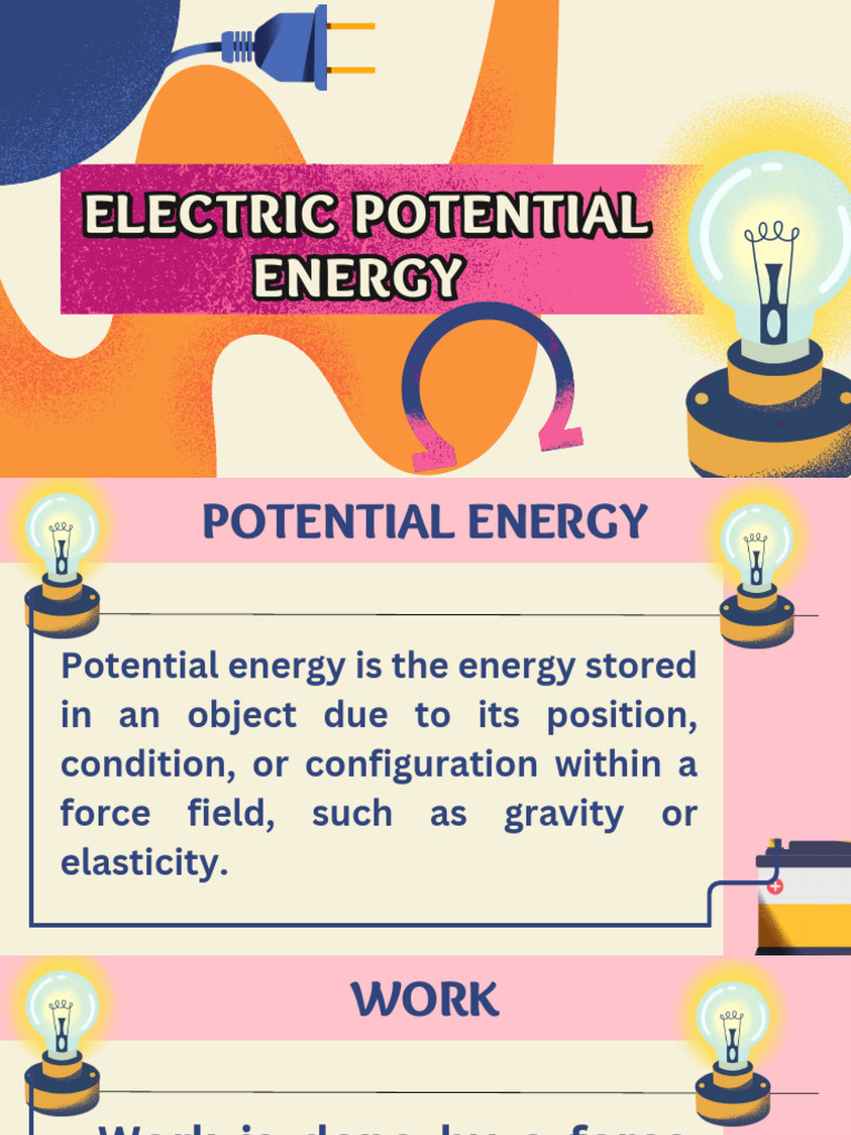 Understanding Electric Potential Energy | PDF | Potential Energy ...