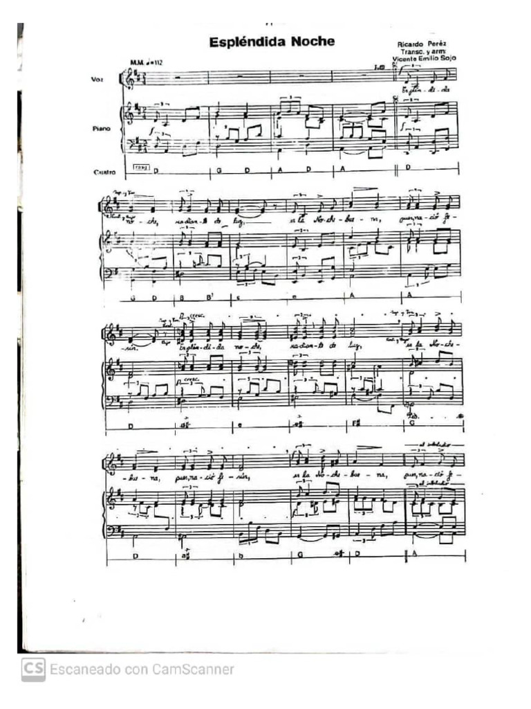 Esplendida Noche | PDF