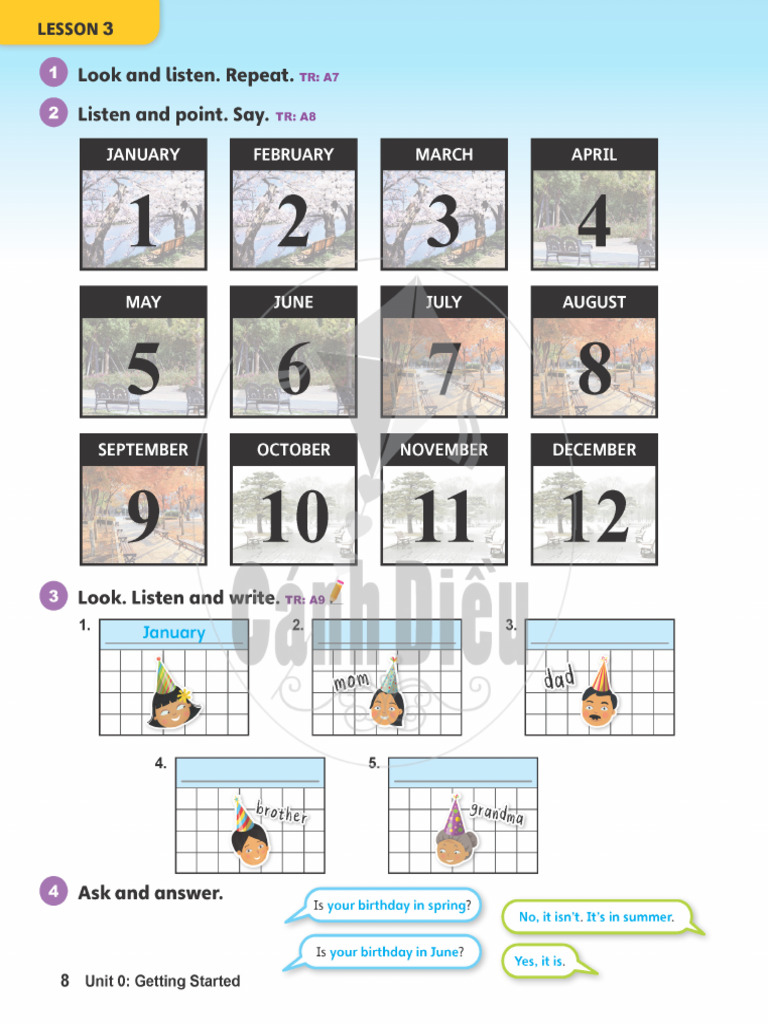 MONTH in English | PDF