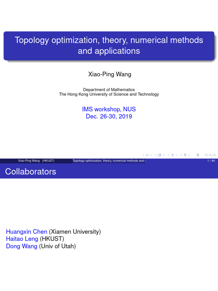 Xiaoping | PDF | Elasticity (Physics) | Mathematical Optimization
