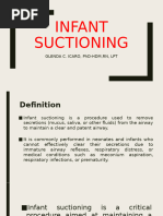 Newborn Infant Suctioning Techniques Guide | PDF | Respiratory Tract ...