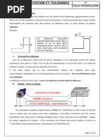Tolérances Dimensionnelles: Arbre et Alésage | PDF