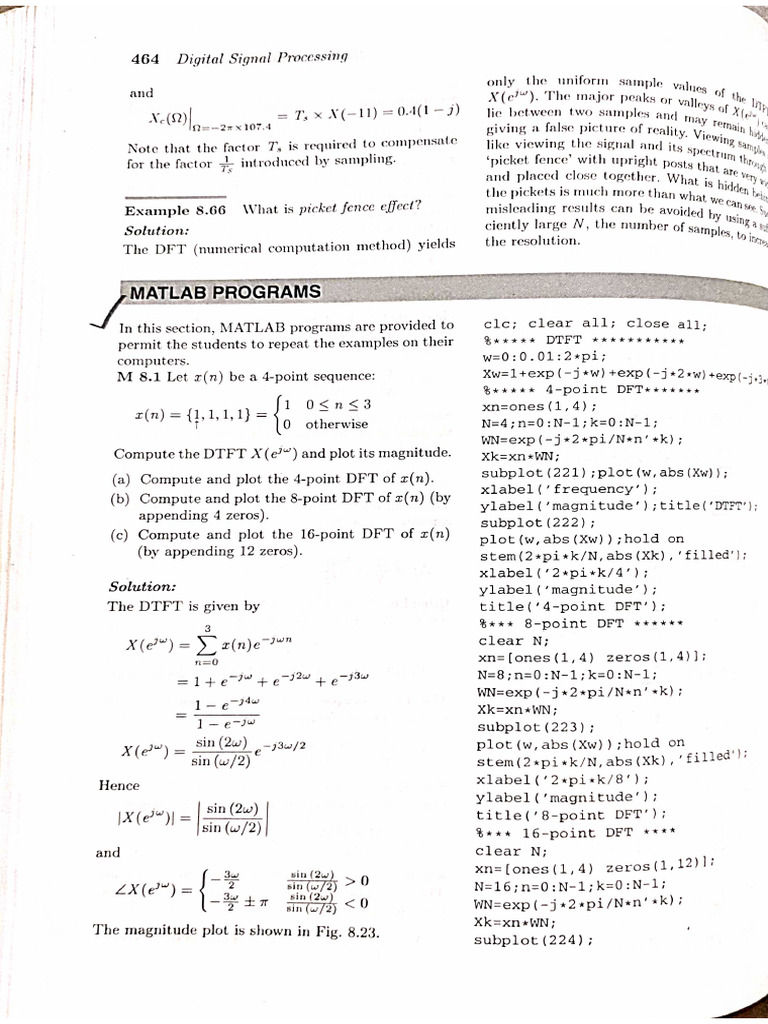 DFT and FFT | PDF