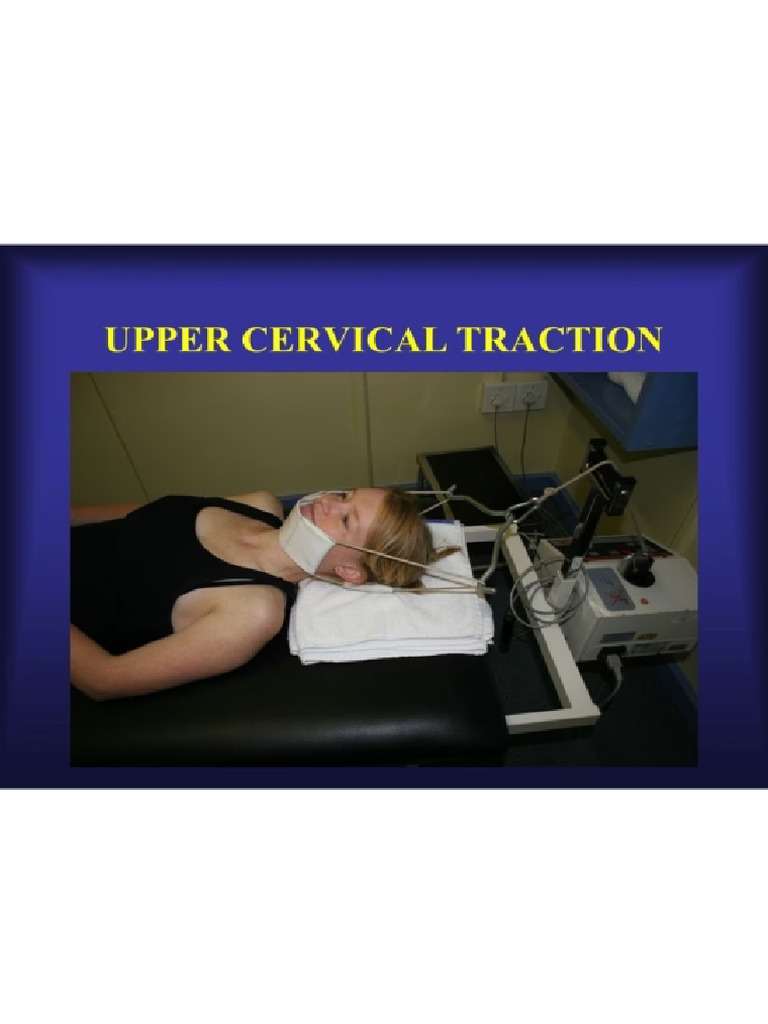Cervical Mechanical Traction | PDF