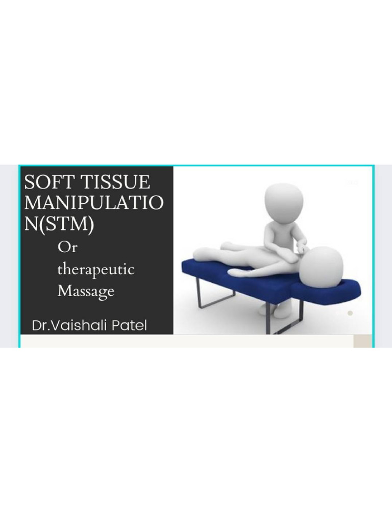 Soft Tissue Manipulation (STM) - 240314 - 112810 | PDF