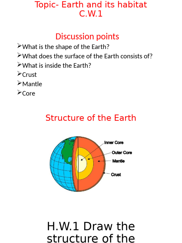 Earth and Its Habitats - 3 | PDF