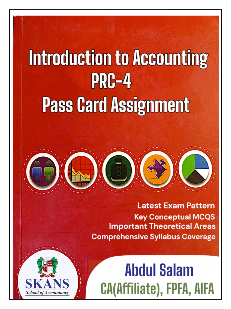 Pass Cards PRC 4 Master File | PDF | Debits And Credits | Cost Of Goods ...