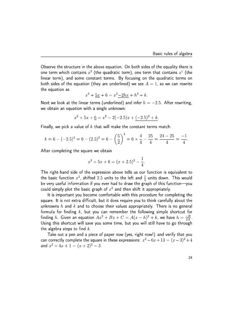 Math Fundamentals 3 | PDF