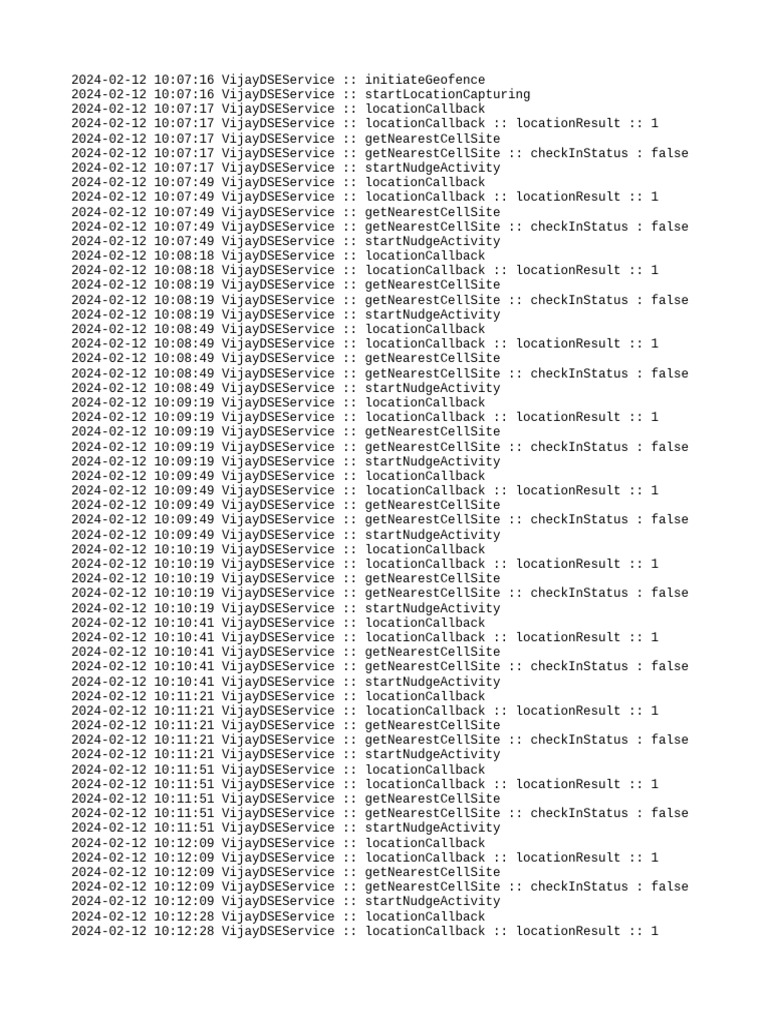 M Power Log File | PDF