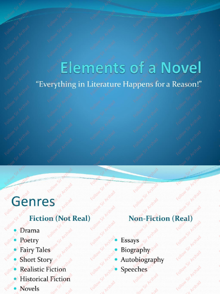 Elements of Novel | PDF